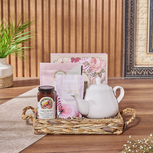 Spot of Tea Gift Tray – Tea gift baskets - Philadelphia Delivery ...