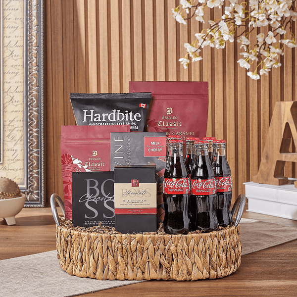 Halal Treat & Soda Gift Tray - Philadelphia Baskets